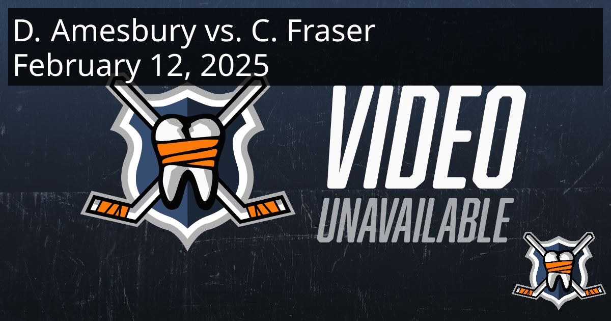 Daniel Amesbury vs. Cole Fraser, February 12, 2025 - Kansas City ...