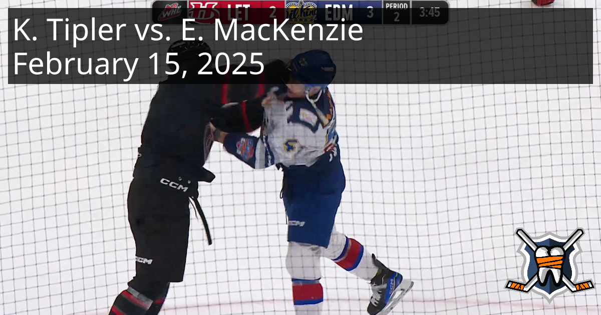 Kale Tipler vs. Ethan MacKenzie, February 15, 2025 - Lethbridge ...