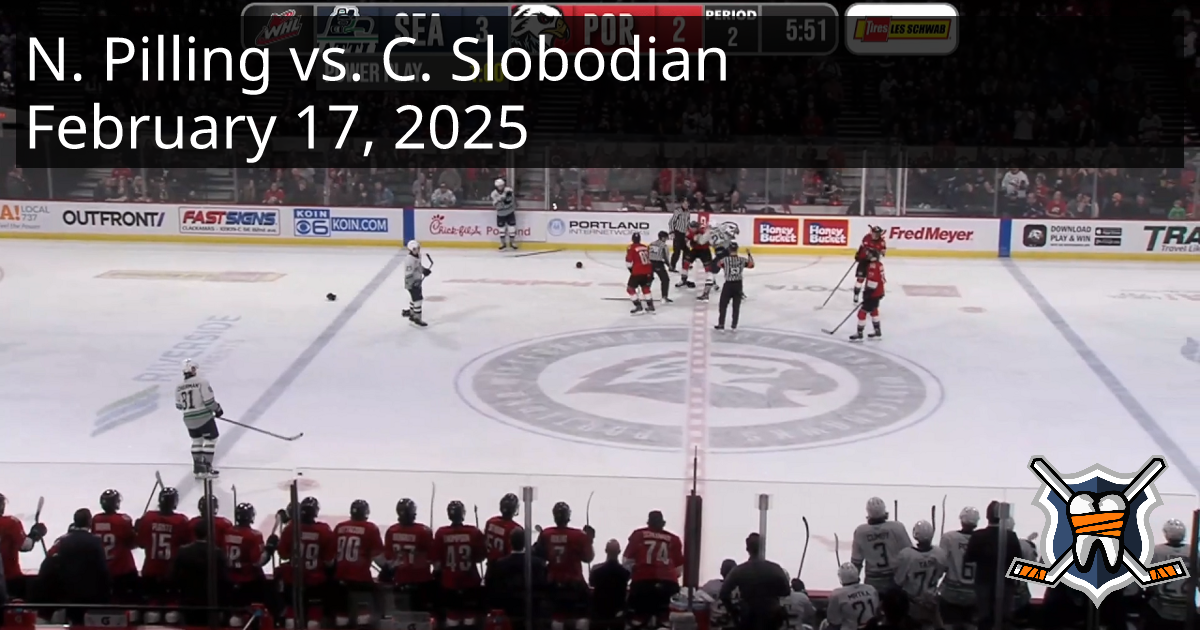 Nathan Pilling vs. Cole Slobodian, February 17, 2025 - Seattle ...