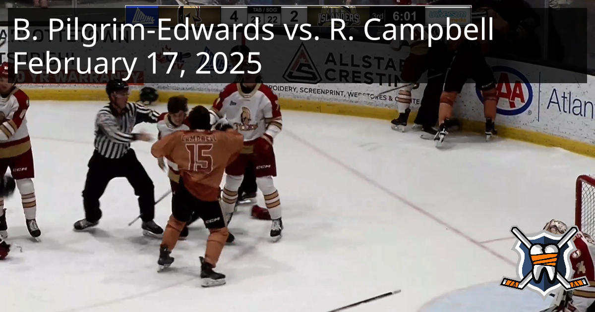 Blake Pilgrim-Edwards vs. Ross Campbell, February 17, 2025 - Acadie ...
