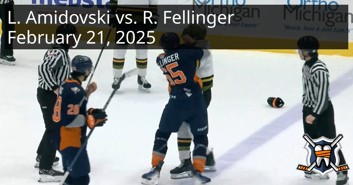 Lirim Amidovski vs. Rylan Fellinger, February 21, 2025 - North Bay ...
