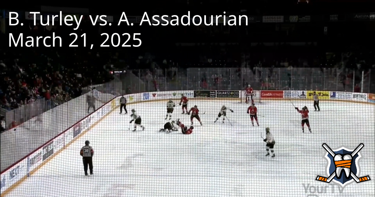 Brayden Turley vs. Alex Assadourian, March 21, 2025 - North Bay ...