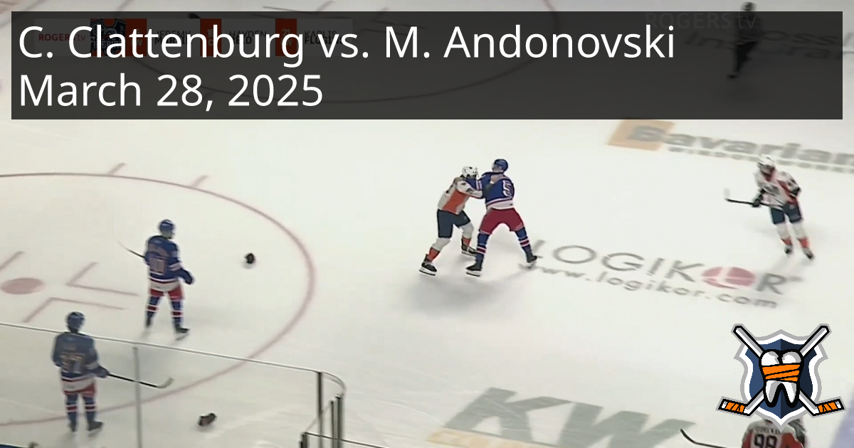 Connor Clattenburg vs. Matthew Andonovski, March 28, 2025 - Flint ...