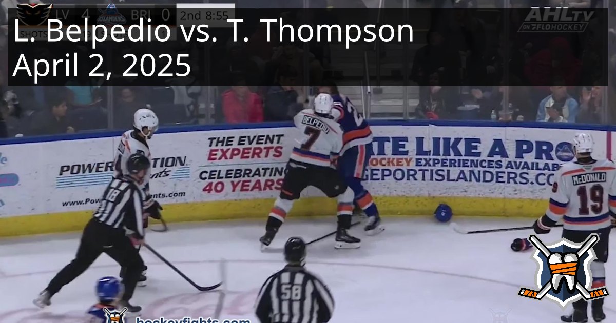 Louie Belpedio vs. Tyce Thompson, April 2, 2025 - Lehigh Valley ...