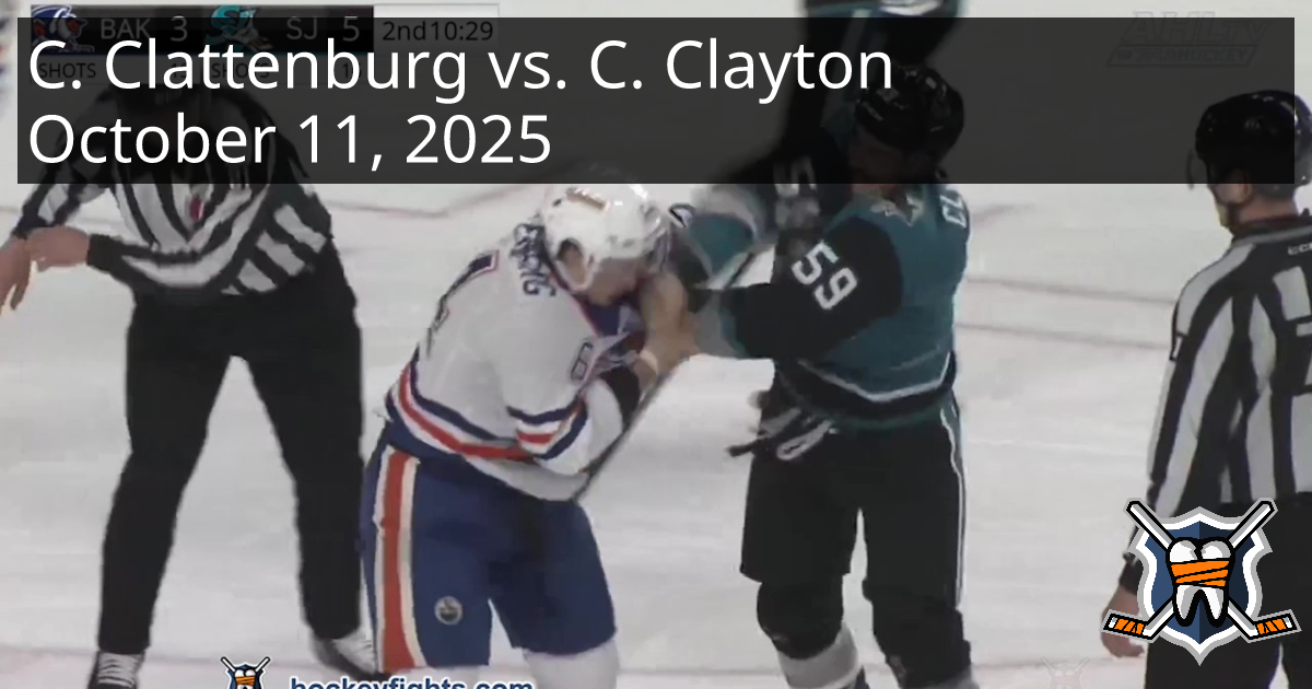 Connor Clattenburg vs. Cole Clayton, October 11, 2025 - Bakersfield ...