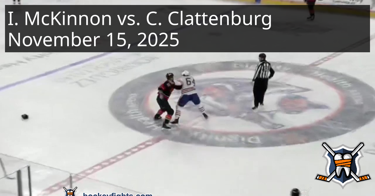 Ian McKinnon vs. Connor Clattenburg, November 15, 2025 - Coachella ...