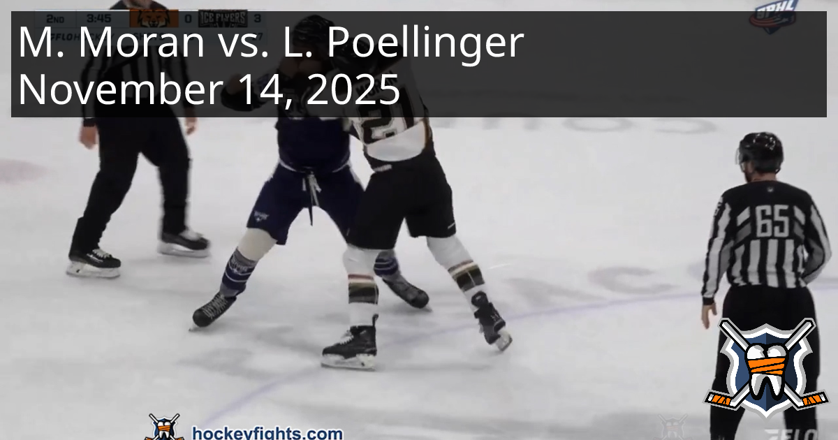 Mike Moran vs. Laudon Poellinger, November 14, 2025 - Fayetteville ...