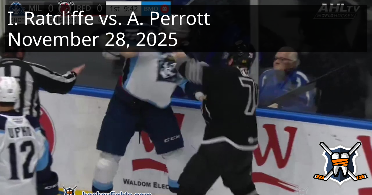 Isaac Ratcliffe vs. Andrew Perrott, November 28, 2025 - Milwaukee ...