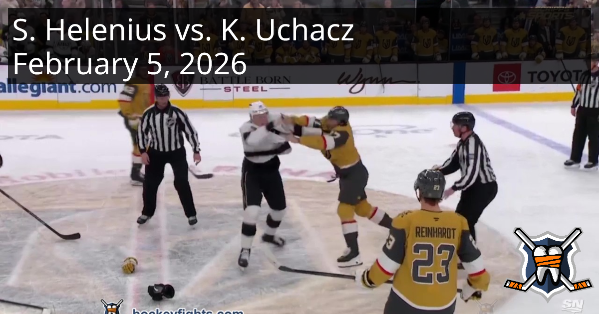 Samuel Helenius vs. Kai Uchacz, February 5, 2026 - Los Angeles Kings vs ...